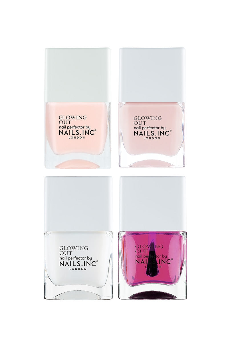 Glowing Out 4-Piece Nail Polish Set – Nails Inc London