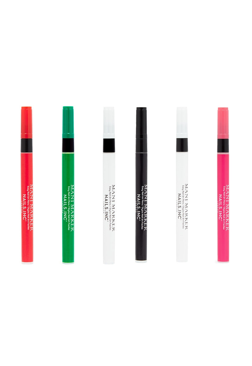 Holly Jolly Nail Art Mani Marker Set – Nails Inc London