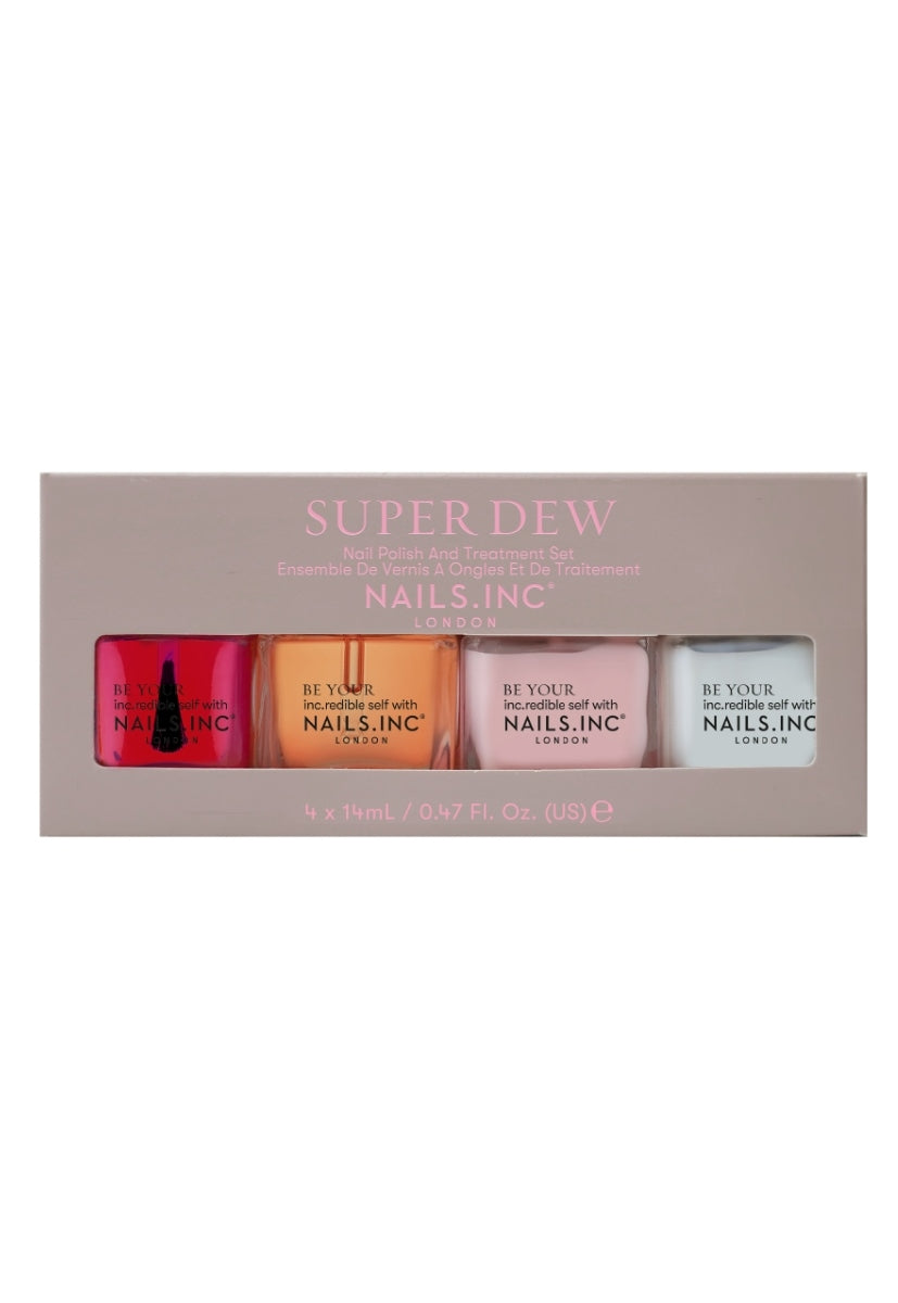Super Dew 4-Piece Nail Polish Set – Nails Inc London