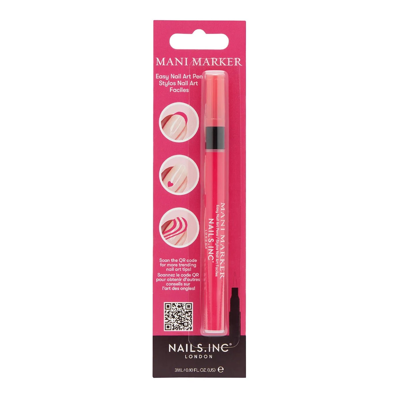 Bubblegum Pink Mani Marker Nail Art Pen – Nails Inc London